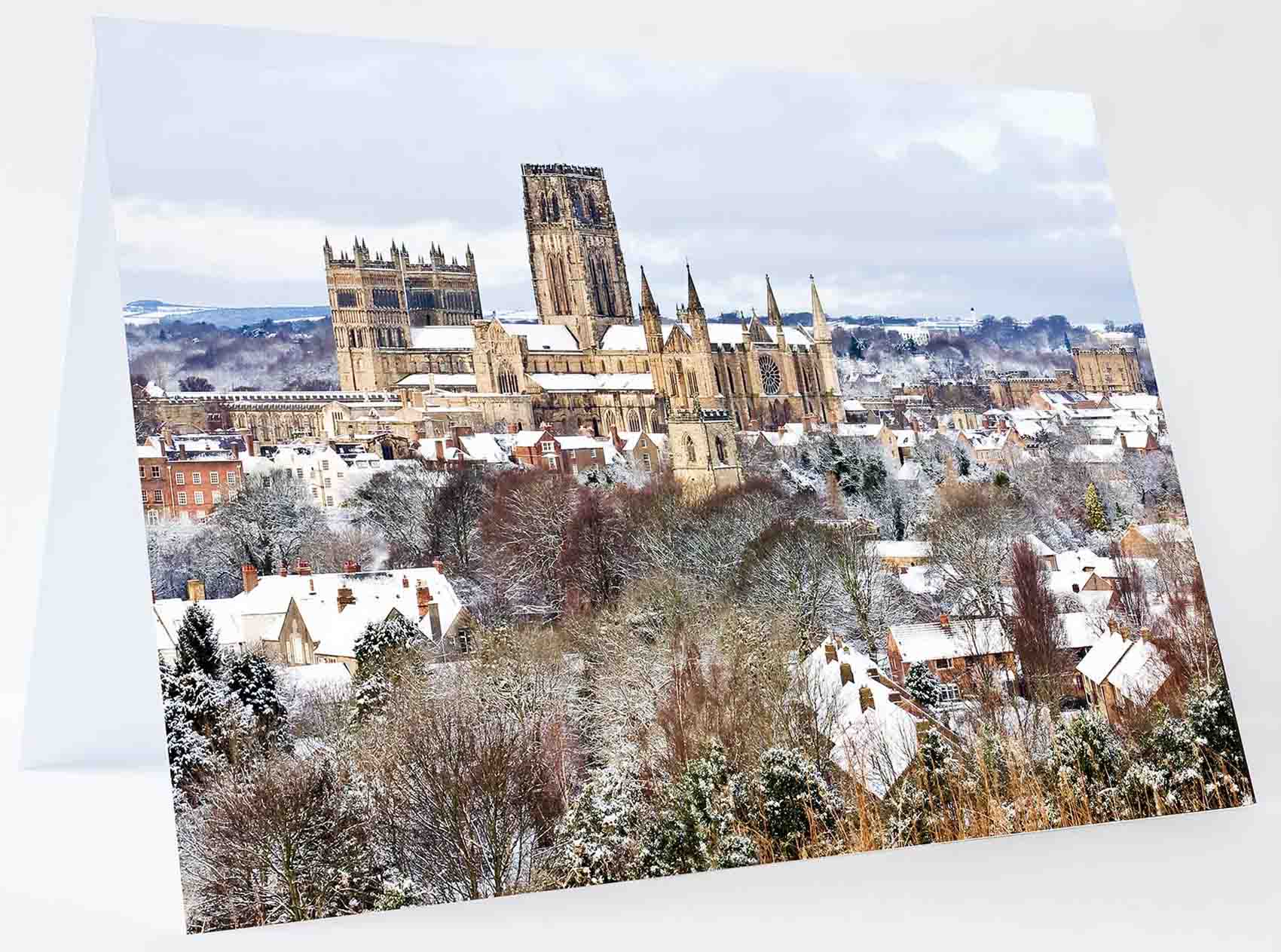 Christmas Card Durham Cathedral & Castle - newcastlegifts
